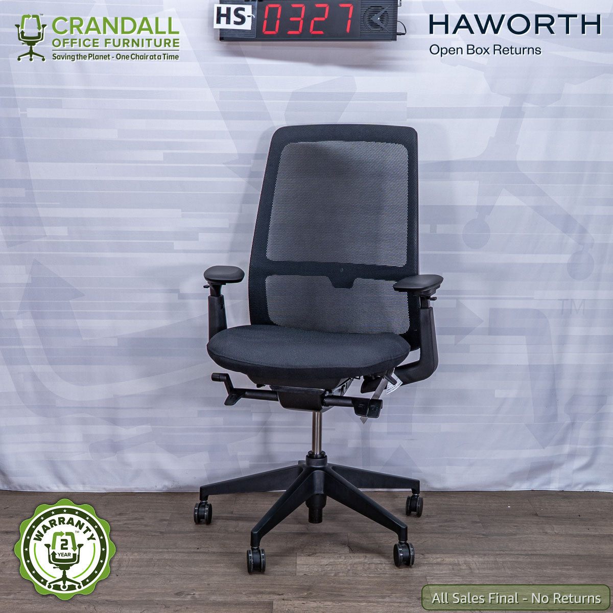 HS-0327 - Haworth Open Box Returns Soji – Crandall Office Furniture