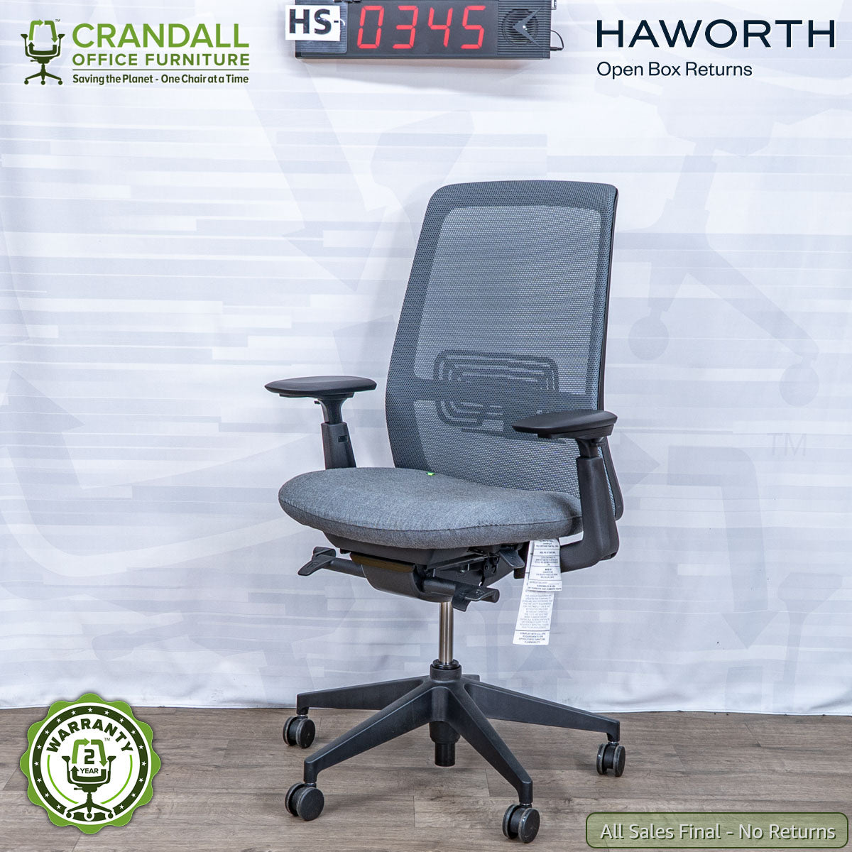HS-0345 - Haworth Open Box Returns Soji – Crandall Office Furniture