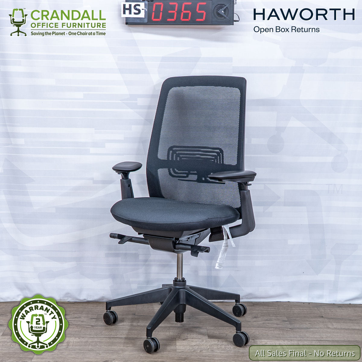 HS-0365 - Haworth Open Box Returns Soji – Crandall Office Furniture