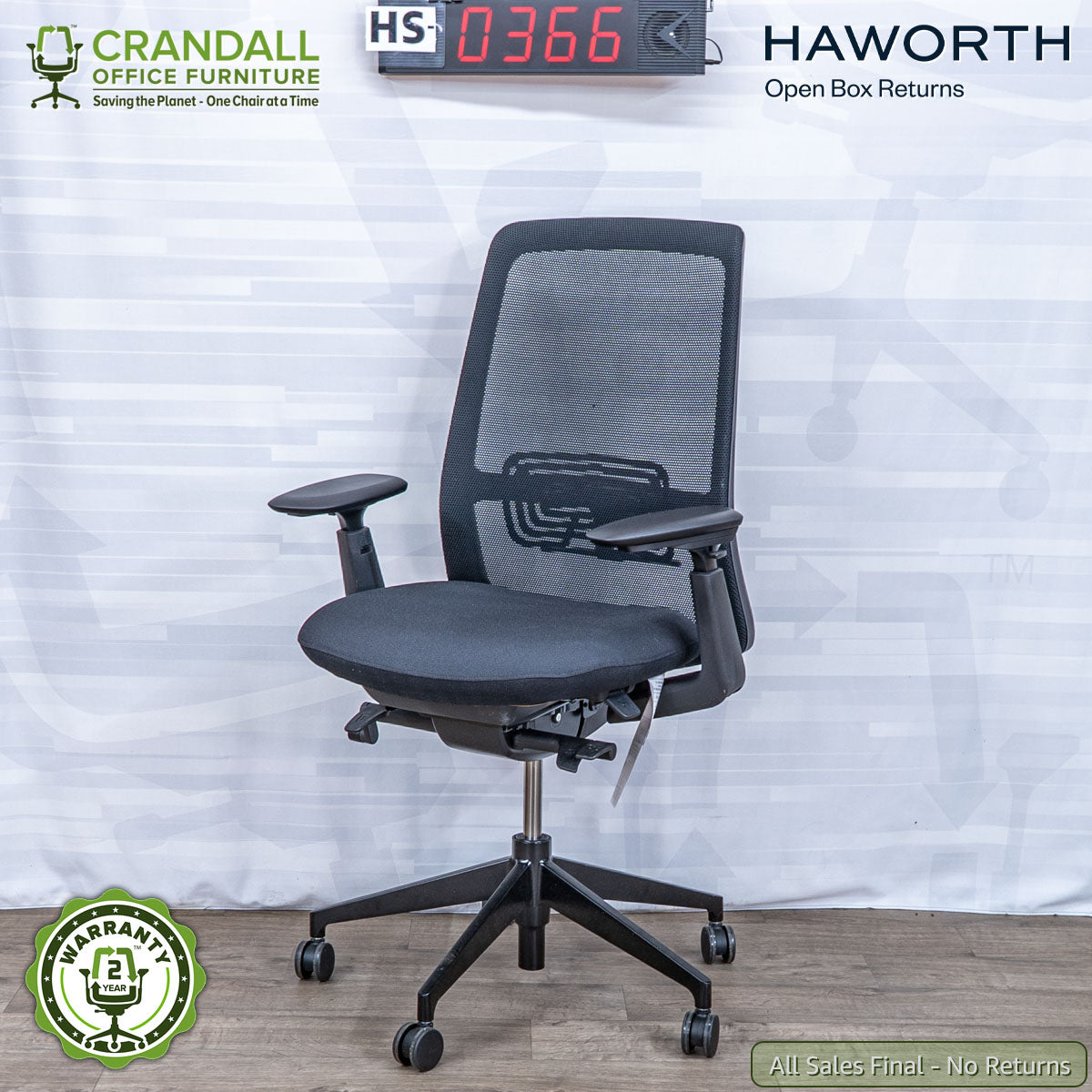HS-0366 - Haworth Open Box Returns Soji – Crandall Office Furniture