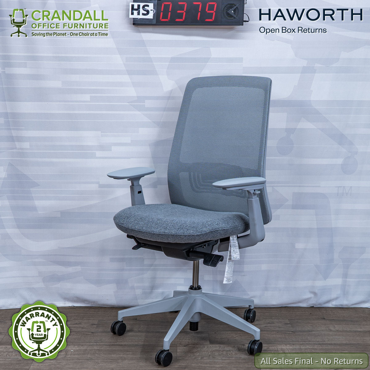 HS-0379 - Haworth Open Box Returns Soji – Crandall Office Furniture