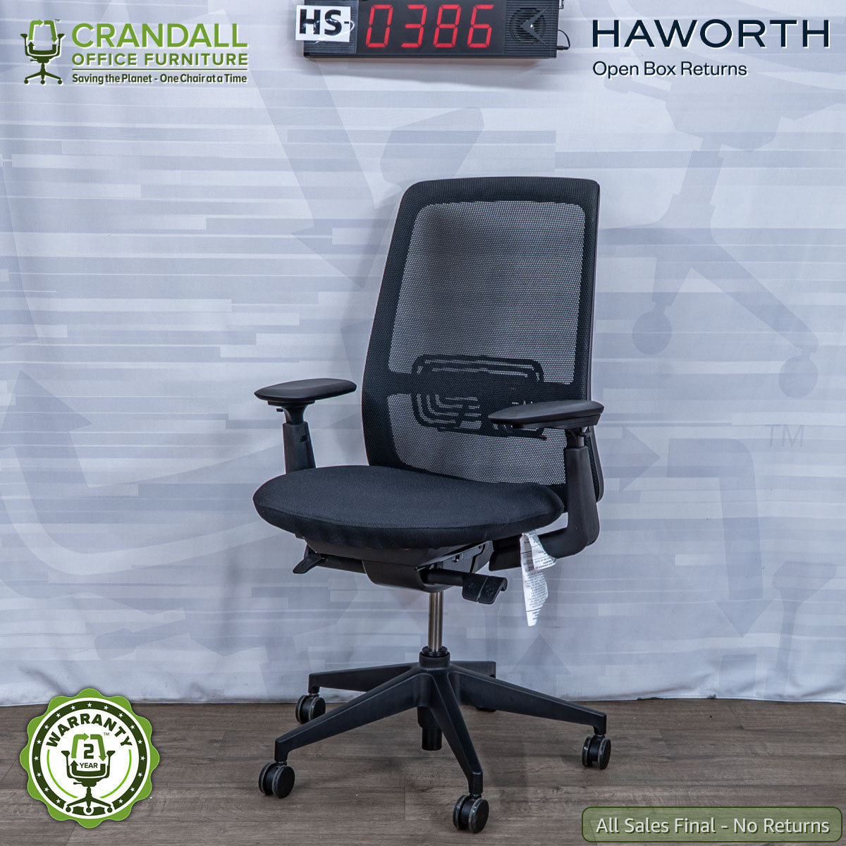 HS-0386 - Haworth Open Box Returns Soji – Crandall Office Furniture