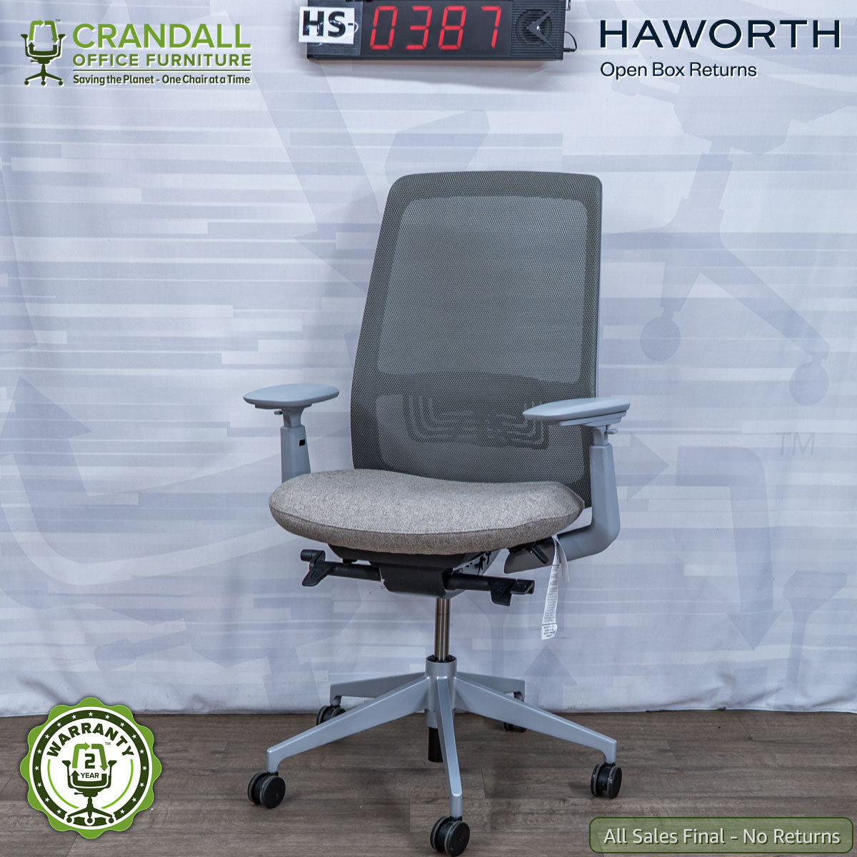 HS-0387 - Haworth Open Box Returns Soji – Crandall Office Furniture