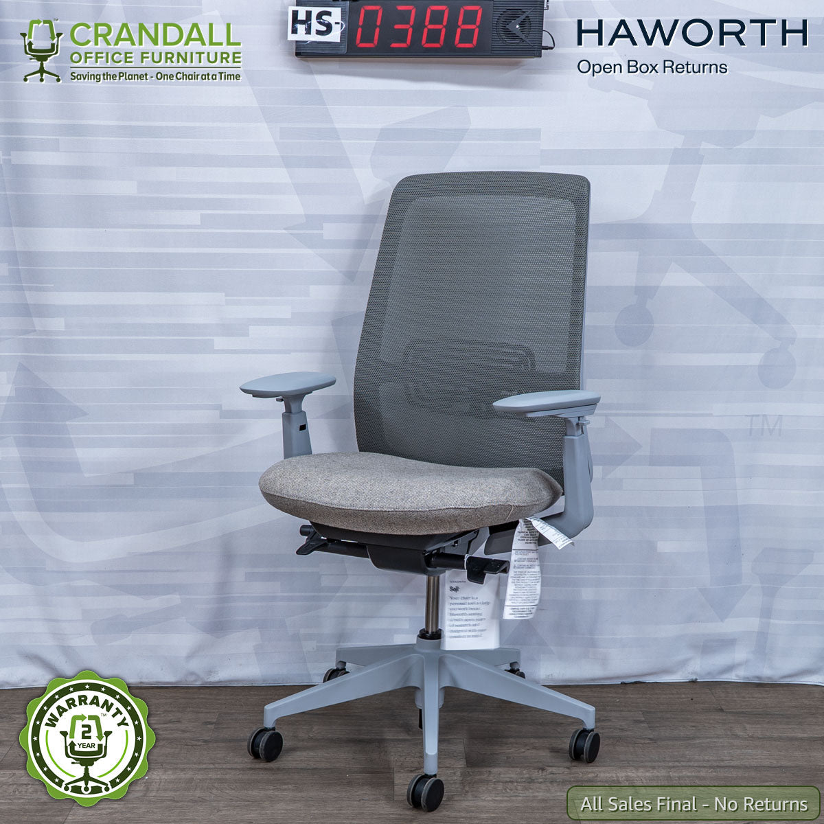 HS-0388 - Haworth Open Box Returns Soji – Crandall Office Furniture