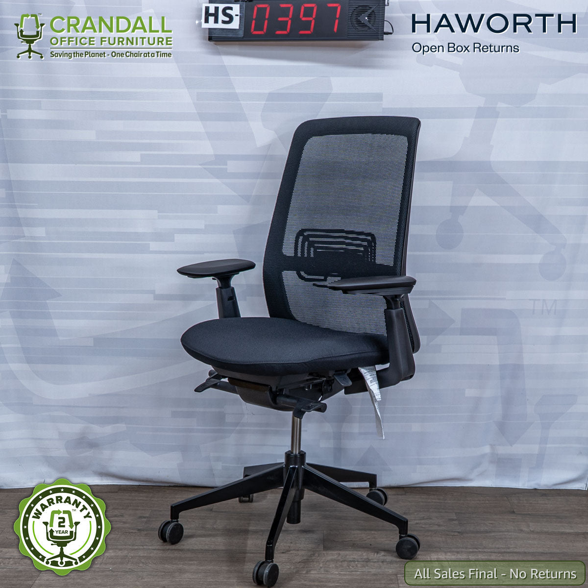 HS-0397 - Haworth Open Box Returns Soji – Crandall Office Furniture