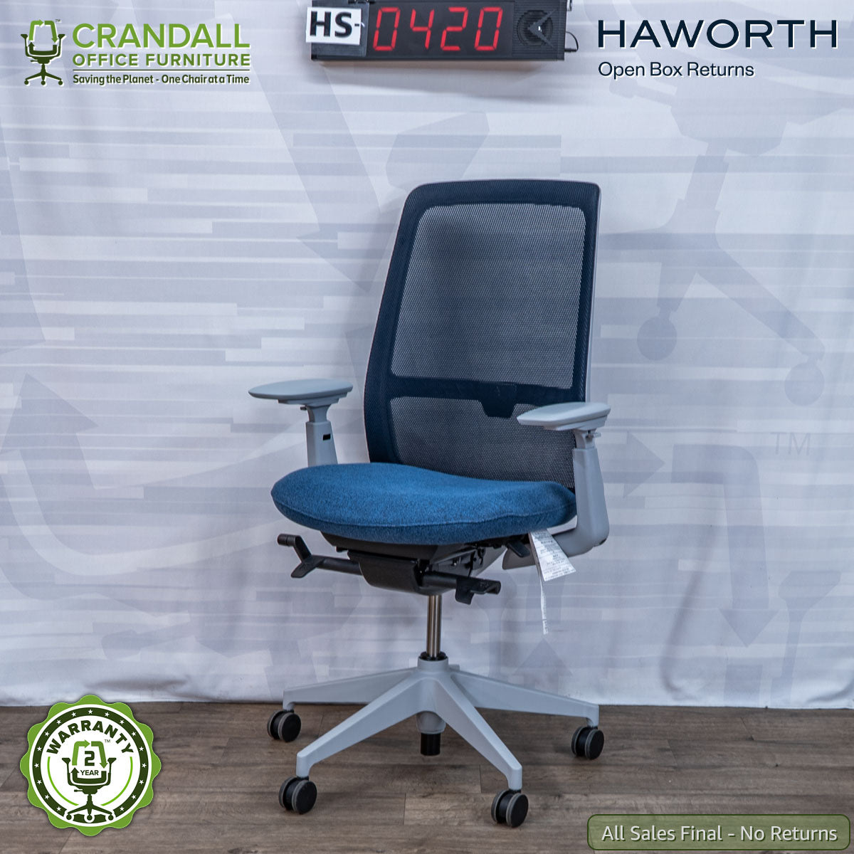 HS-0420 - Haworth Open Box Returns Soji – Crandall Office Furniture