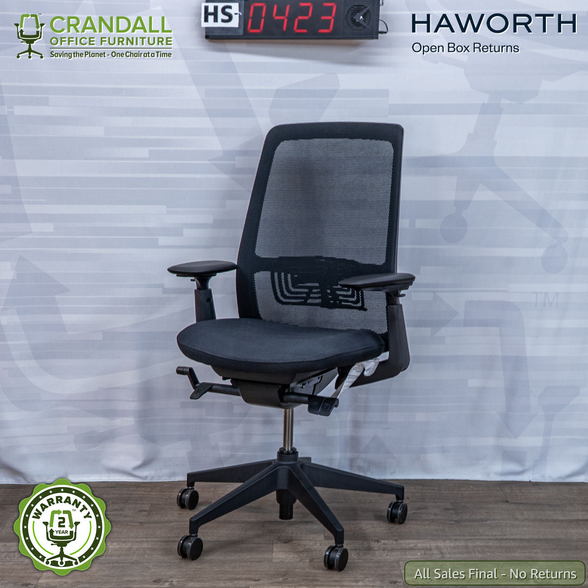 HS-0423 - Haworth Open Box Returns Soji – Crandall Office Furniture