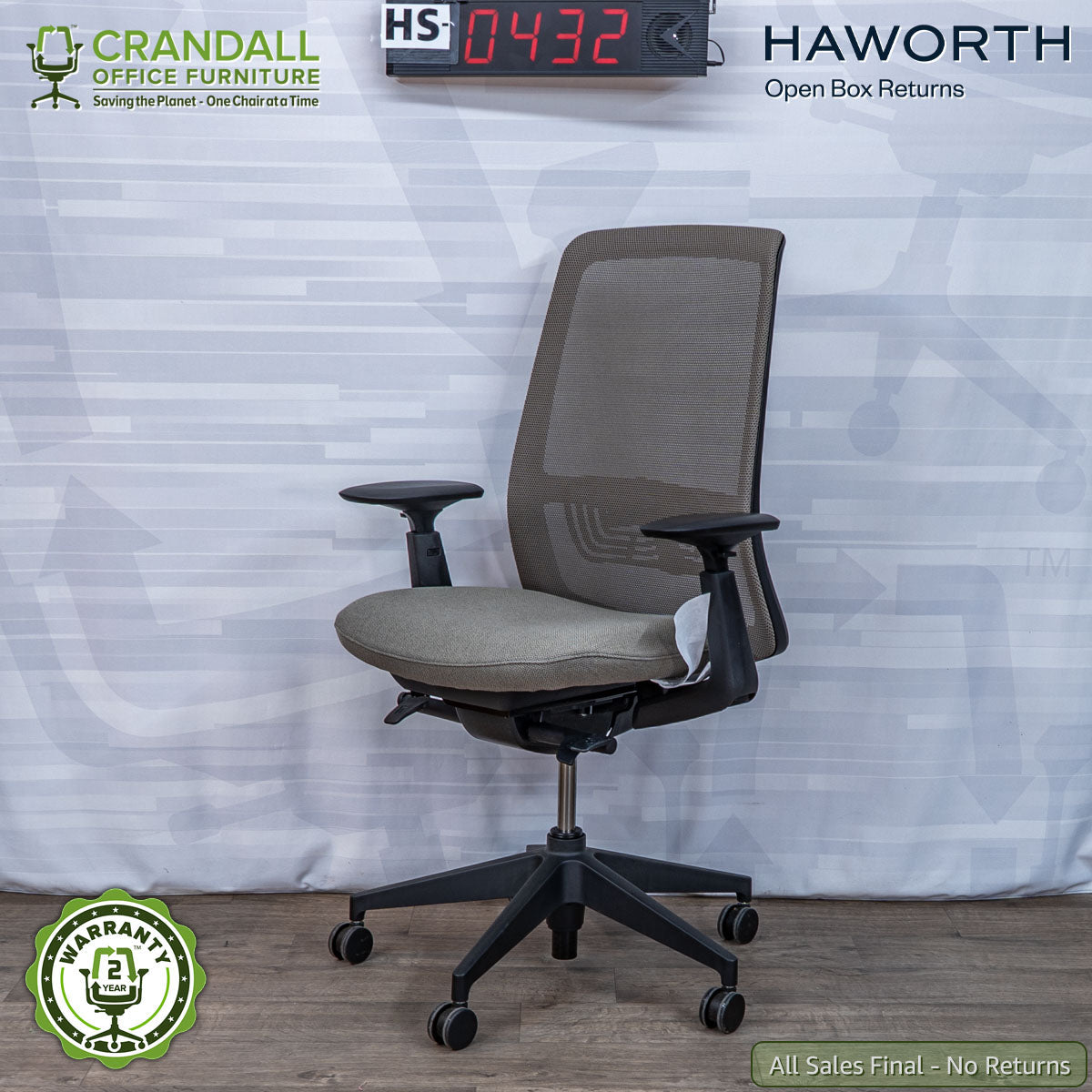 HS-0432 - Haworth Open Box Returns Soji – Crandall Office Furniture