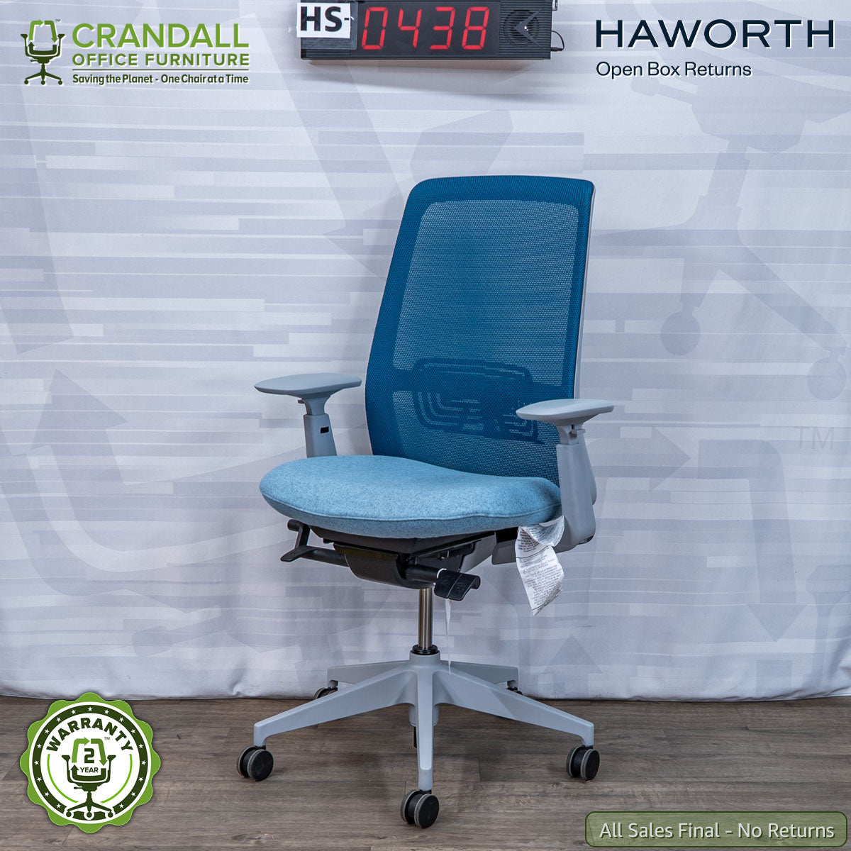 HS-0438 - Haworth Open Box Returns Soji – Crandall Office Furniture