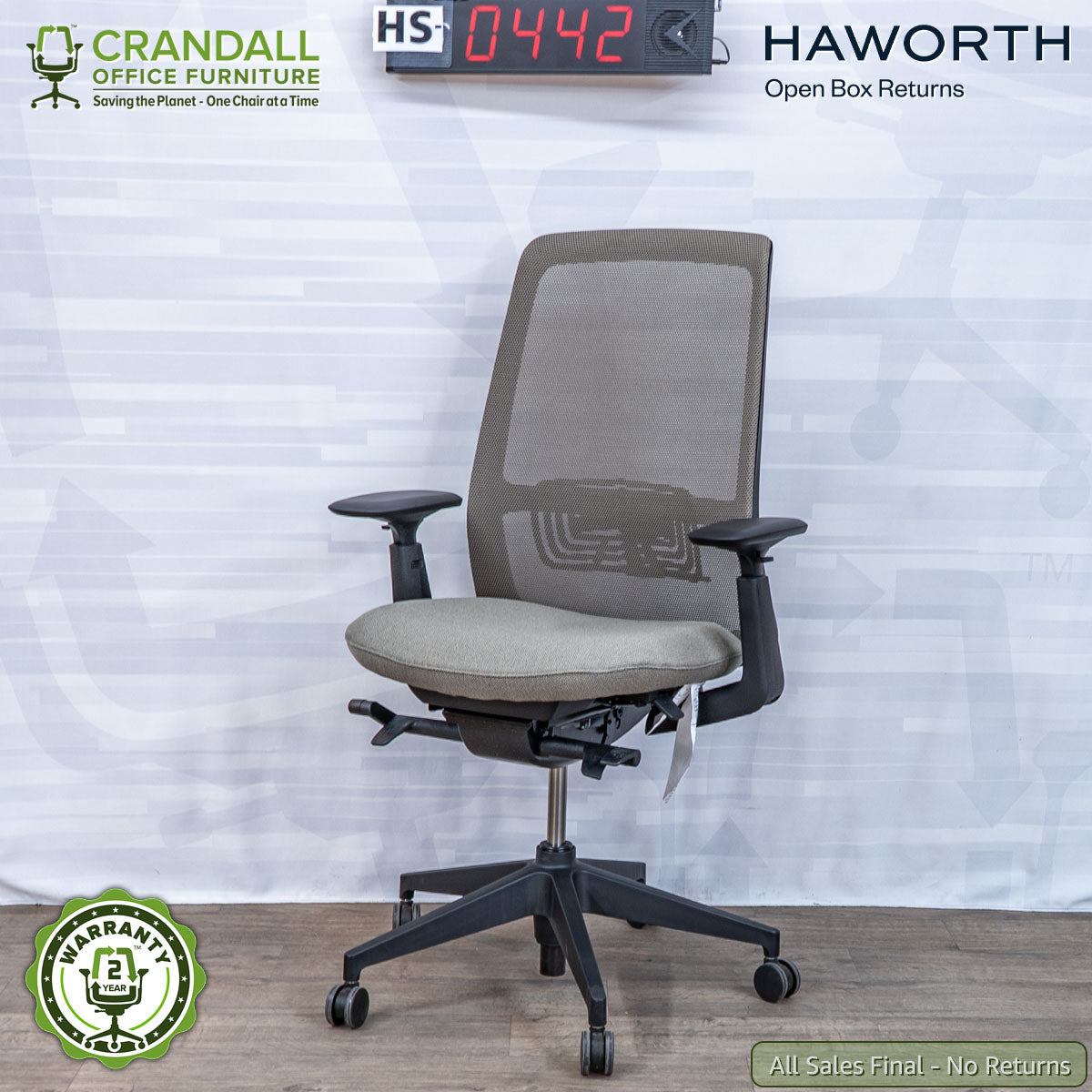 HS-0442 - Haworth Open Box Returns Soji – Crandall Office Furniture