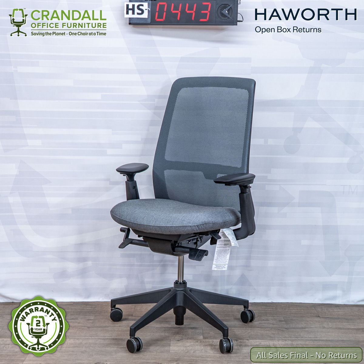 HS-0443 - Haworth Open Box Returns Soji – Crandall Office Furniture