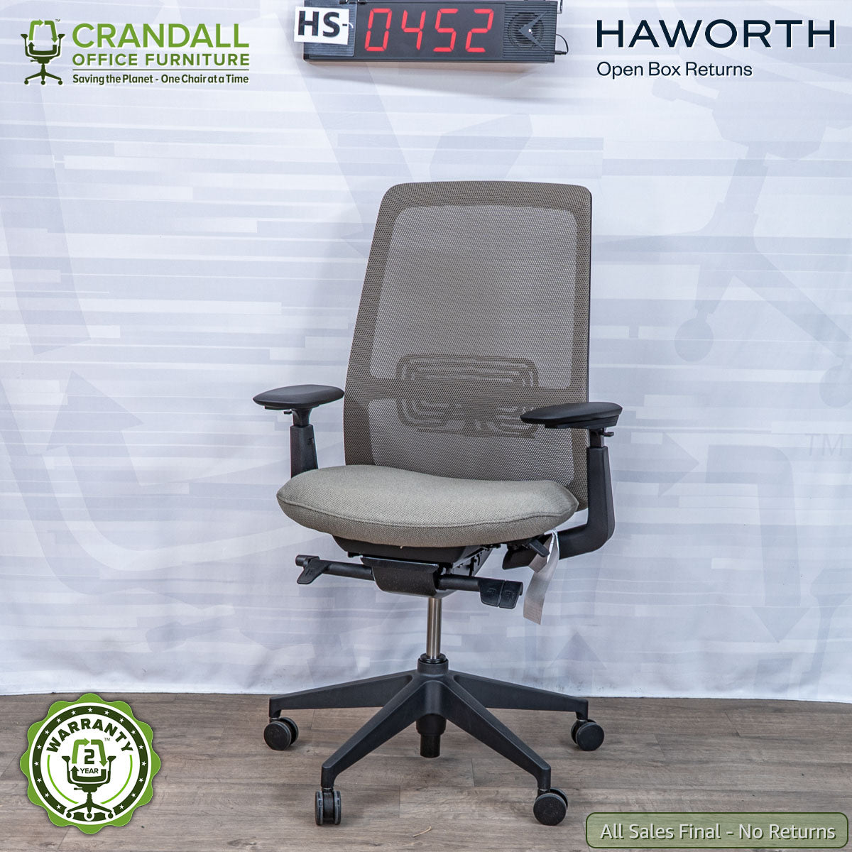 HS-0452 - Haworth Open Box Returns Soji – Crandall Office Furniture
