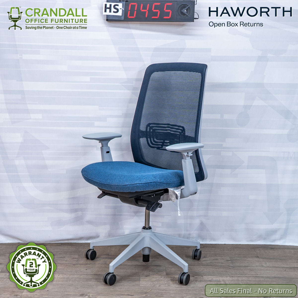 HS-0455 - Haworth Open Box Returns Soji – Crandall Office Furniture