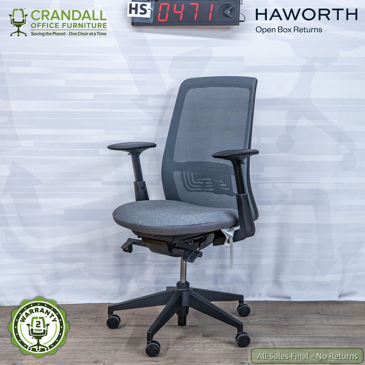 HS-0471 - Haworth Open Box Returns Soji – Crandall Office Furniture