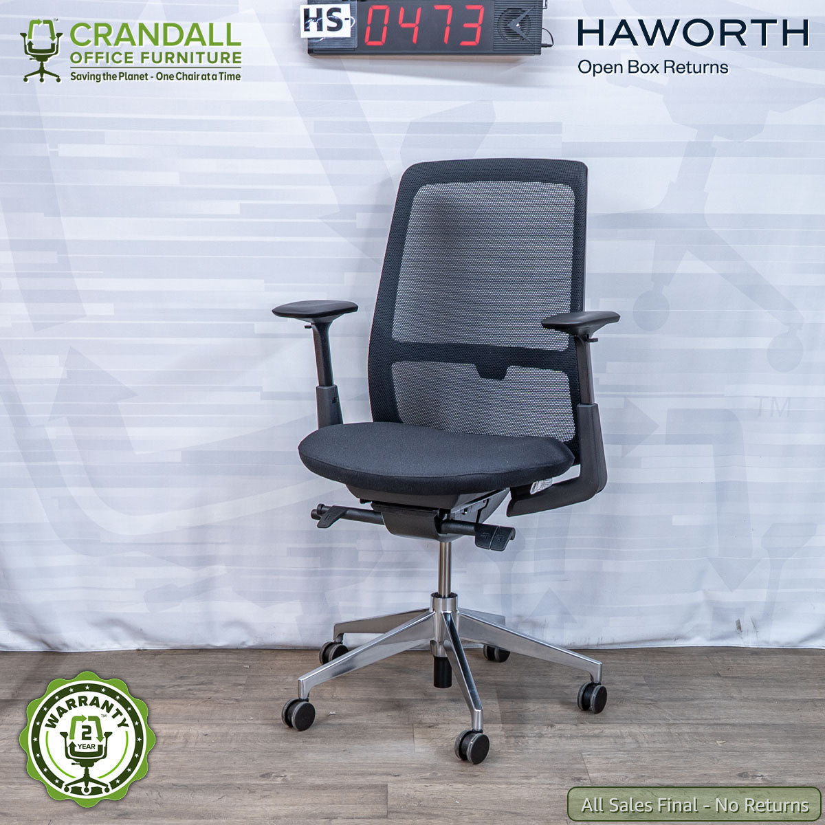 HS-0473 - Haworth Open Box Returns Soji – Crandall Office Furniture