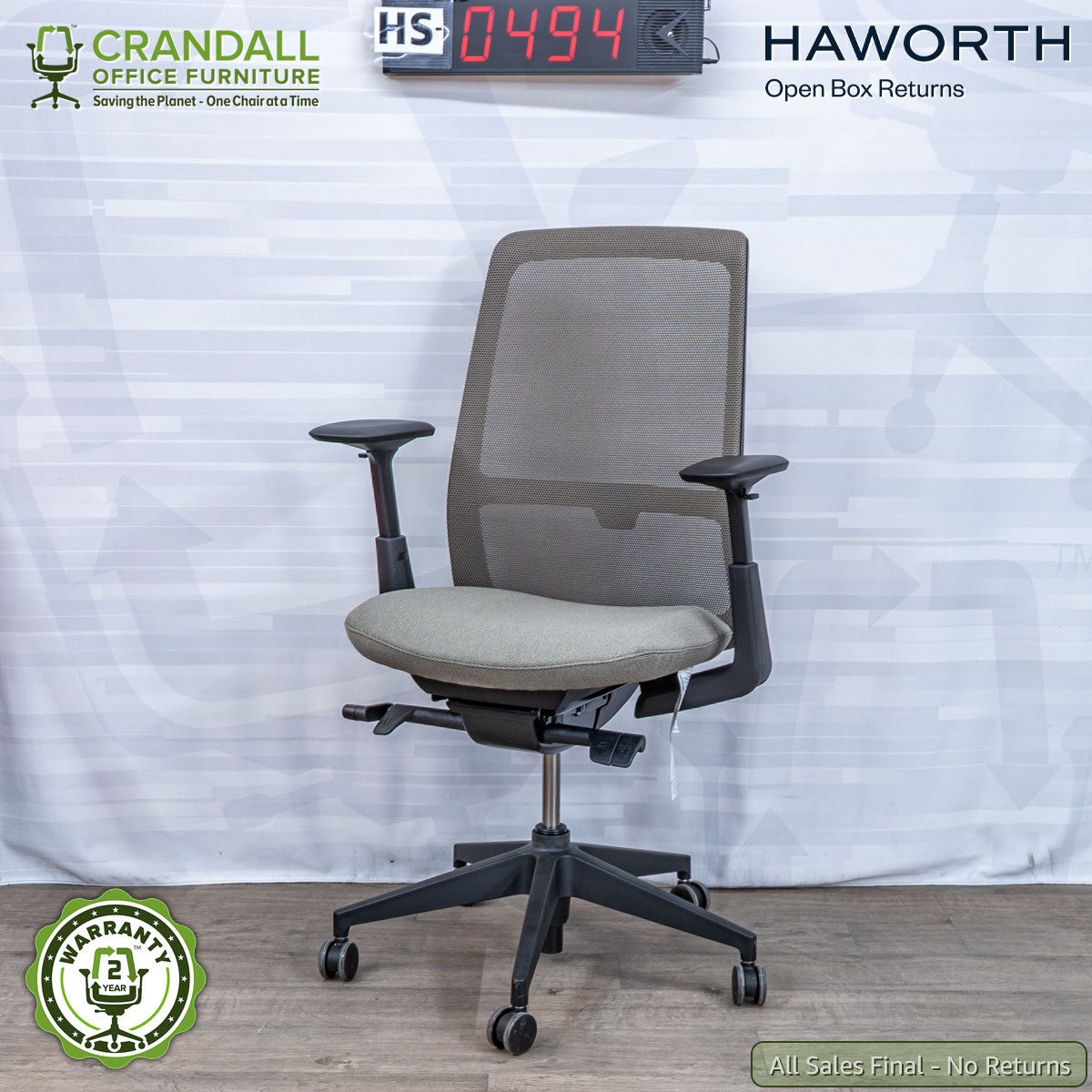 HS-0494 - Haworth Open Box Returns Soji – Crandall Office Furniture