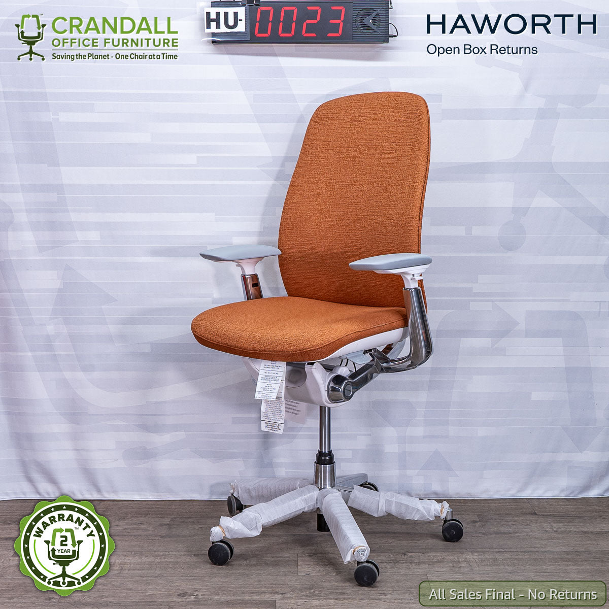 HU-0023 - Haworth Open Box Returns Zody LX Upholstered – Crandall ...