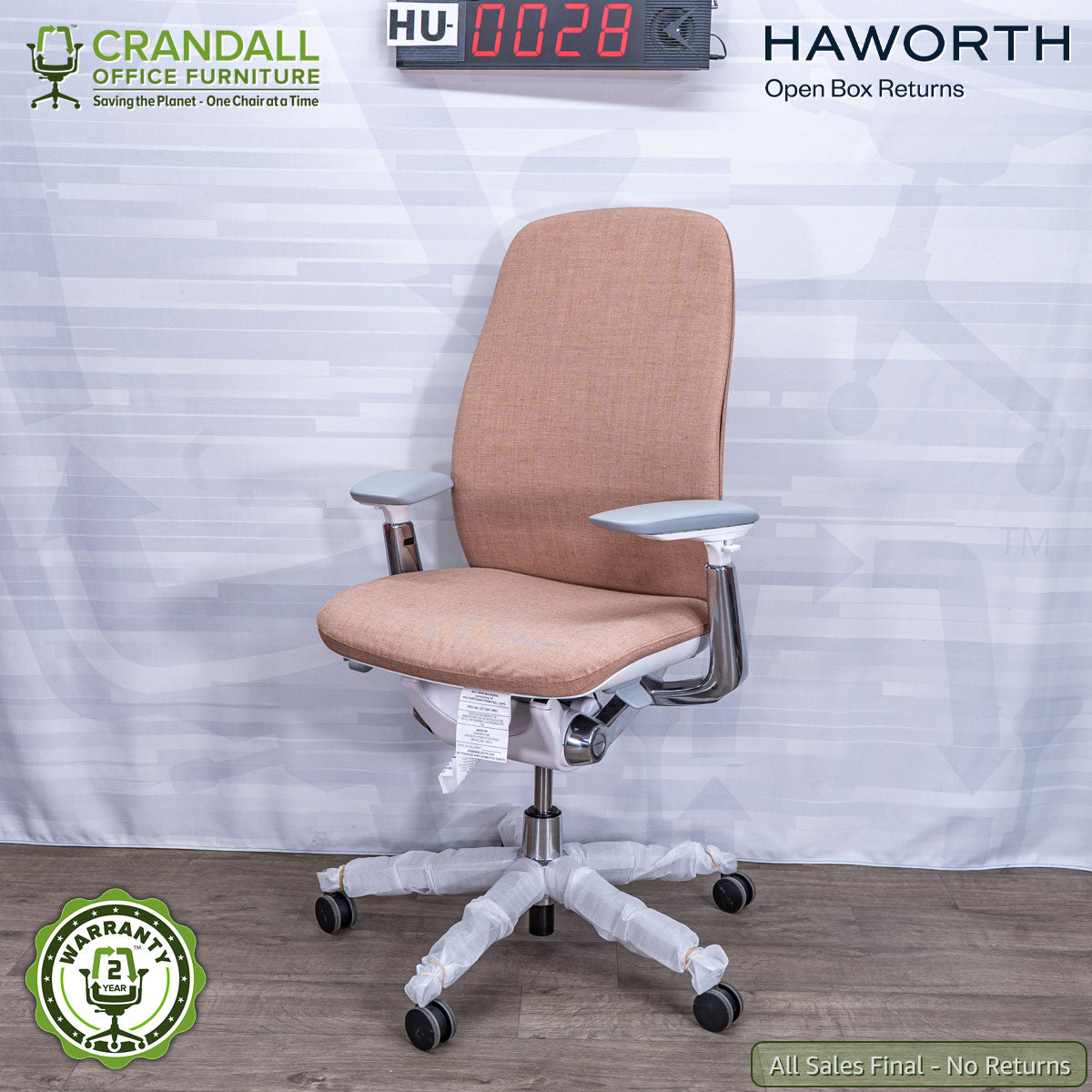 HU-0028 - Haworth Open Box Returns Zody LX Upholstered – Crandall ...