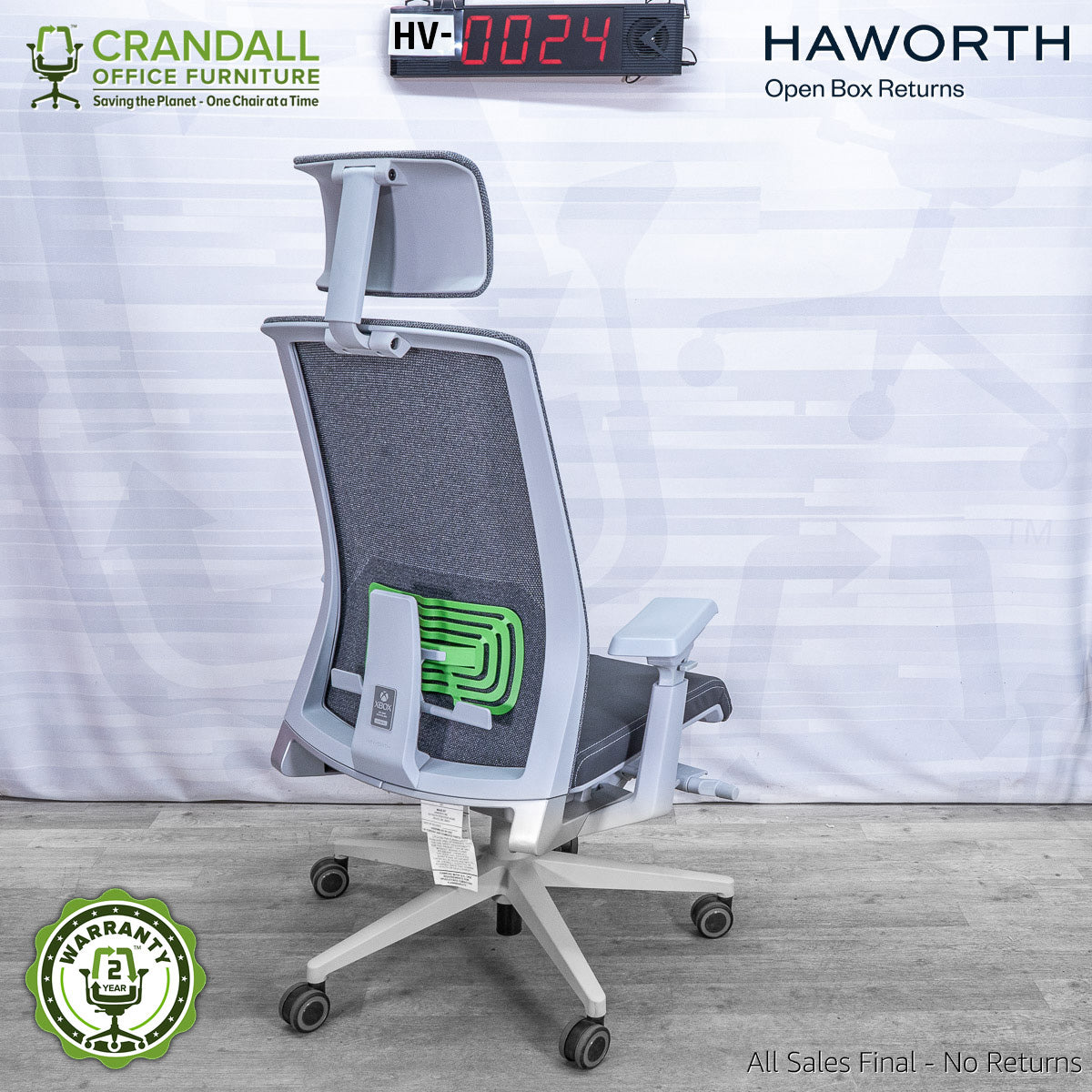 HV 0024 Haworth x Xbox Very Gaming Chair