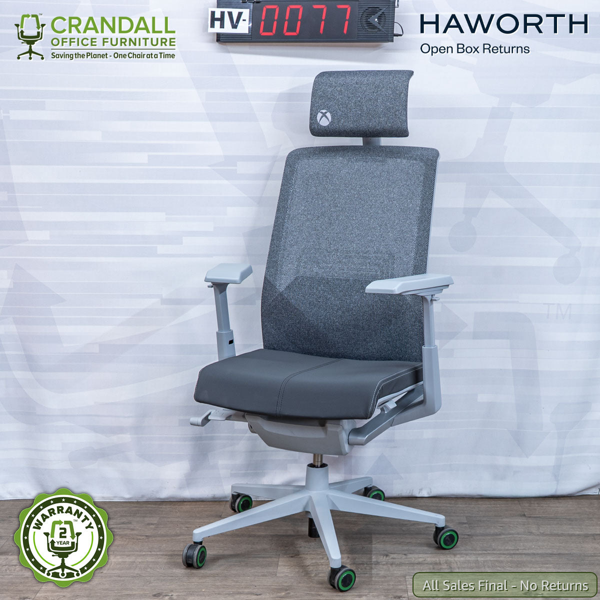 HV-0077 - Haworth Open Box Returns Very – Crandall Office Furniture