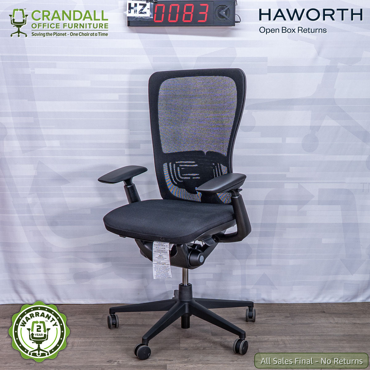 HZ-0083 - Haworth Open Box Returns Zody – Crandall Office Furniture