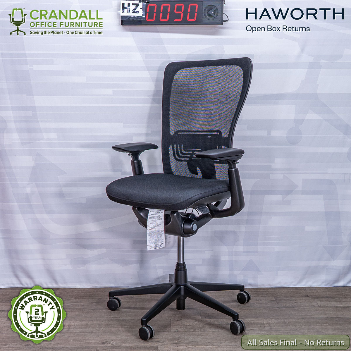 HZ-0090 - Haworth Open Box Returns Zody – Crandall Office Furniture