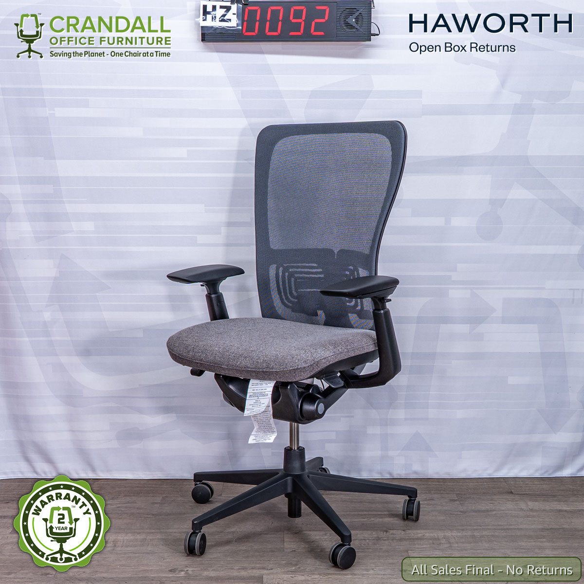 HZ-0092 - Haworth Open Box Returns Zody – Crandall Office Furniture