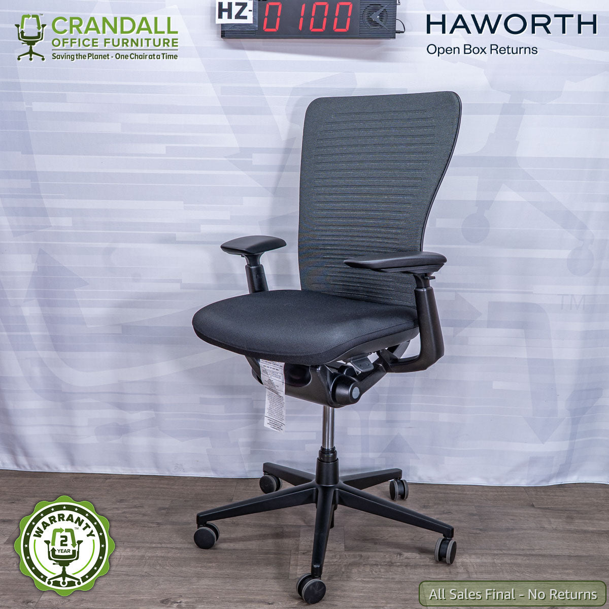 HZ-0100 - Haworth Open Box Returns Zody – Crandall Office Furniture