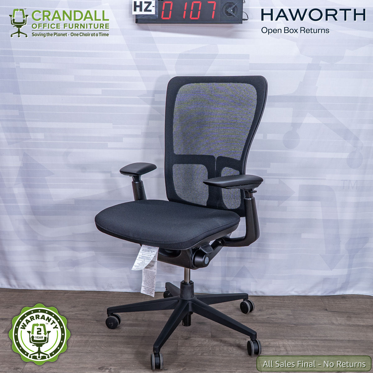 HZ-0107 - Haworth Open Box Returns Zody – Crandall Office Furniture