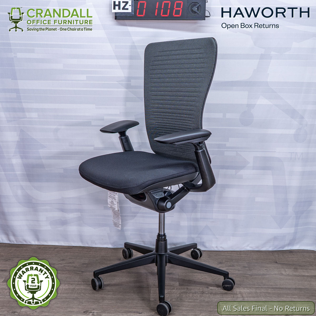 HZ-0108 - Haworth Open Box Returns Zody – Crandall Office Furniture