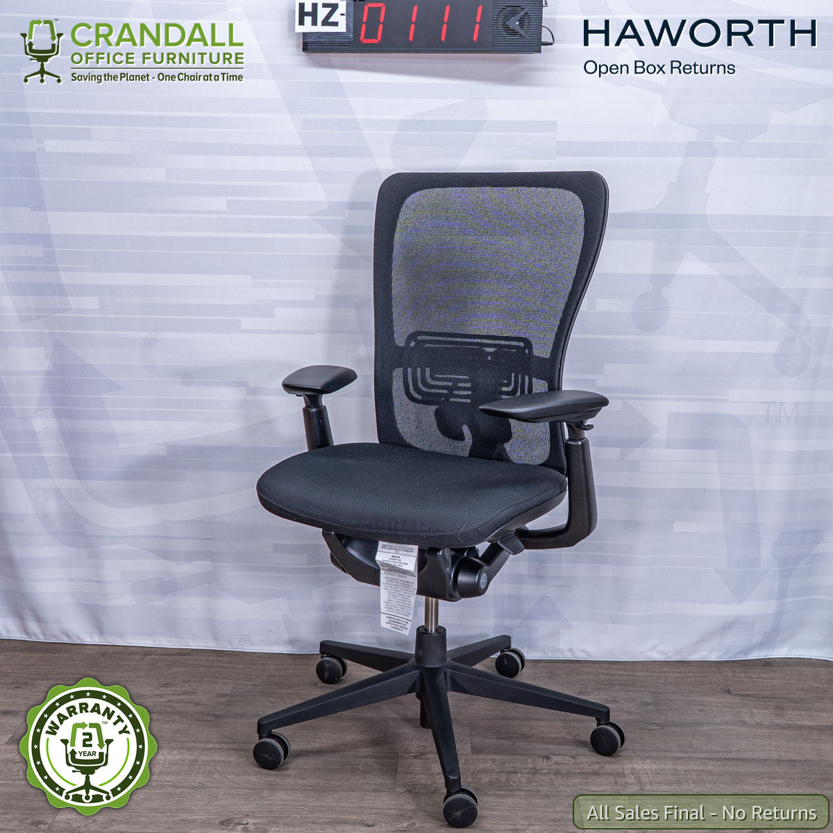 HZ-0111 - Haworth Open Box Returns Zody – Crandall Office Furniture