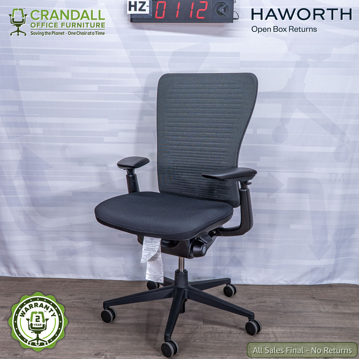HZ-0112 - Haworth Open Box Returns Zody – Crandall Office Furniture