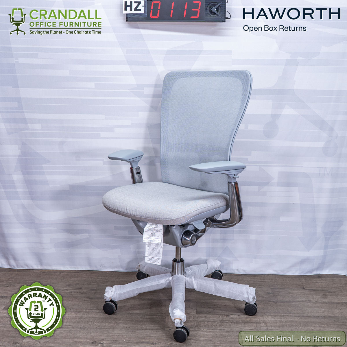 HZ-0113 - Haworth Open Box Returns Zody – Crandall Office Furniture