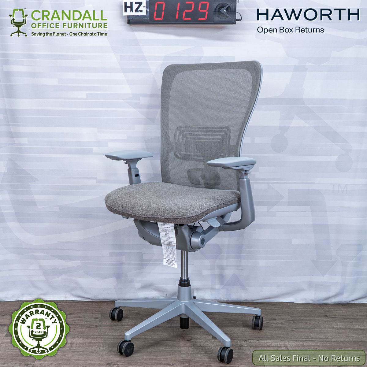 HZ-0129 - Haworth Open Box Returns Zody – Crandall Office Furniture