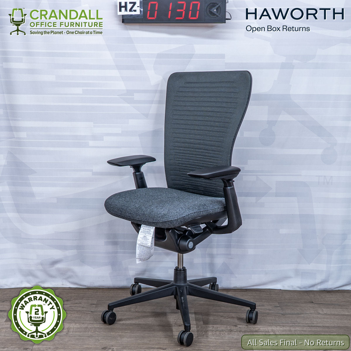 HZ-0130 - Haworth Open Box Returns Zody – Crandall Office Furniture