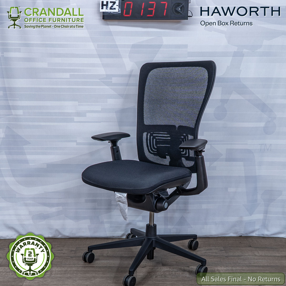 HZ-0137 - Haworth Open Box Returns Zody – Crandall Office Furniture