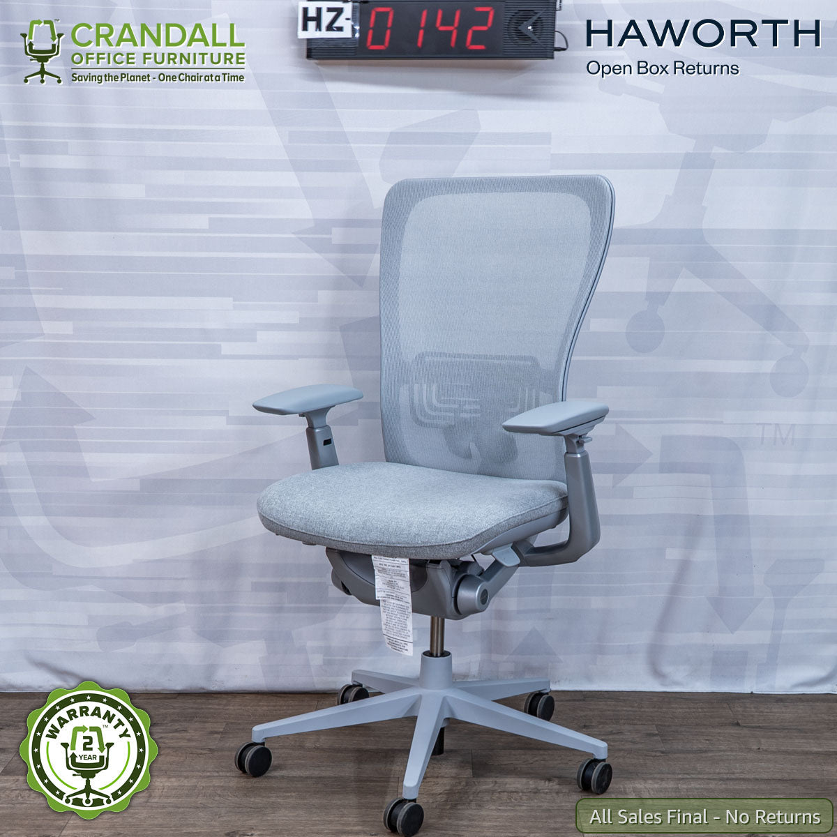 HZ-0142 - Haworth Open Box Returns Zody – Crandall Office Furniture