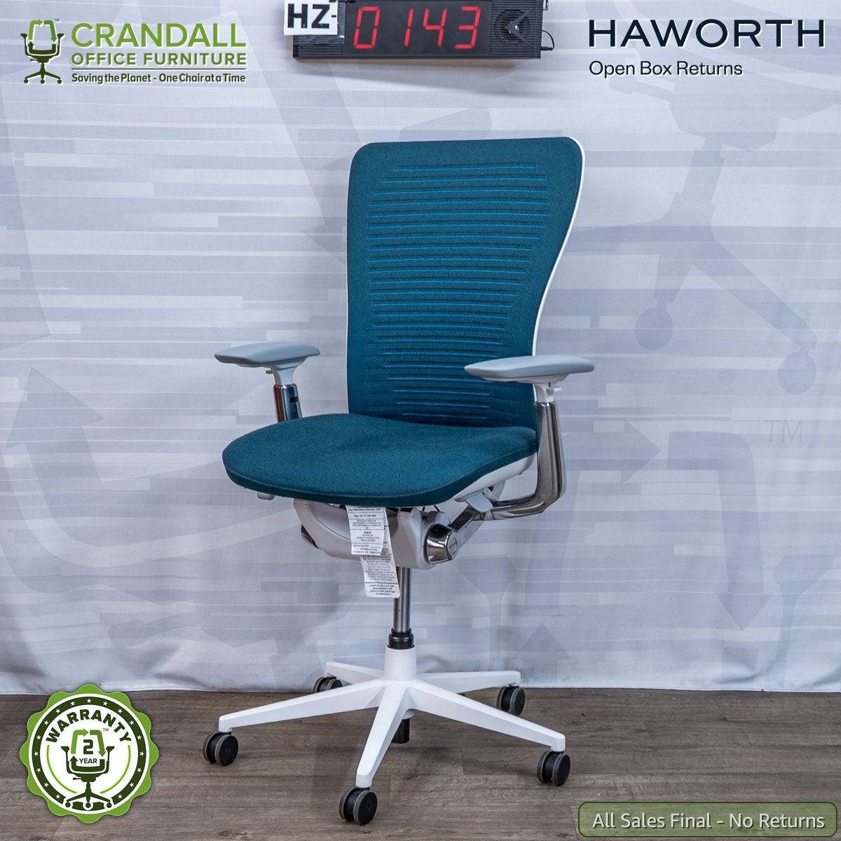 HZ-0143 - Haworth Open Box Returns Zody – Crandall Office Furniture