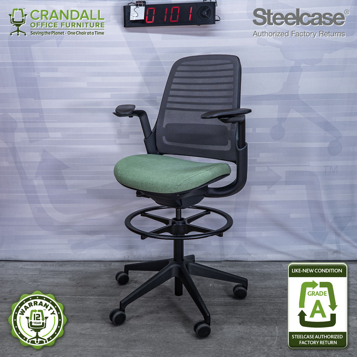 S-0101 - Steelcase Series 1 - Grade A – Crandall Office Furniture