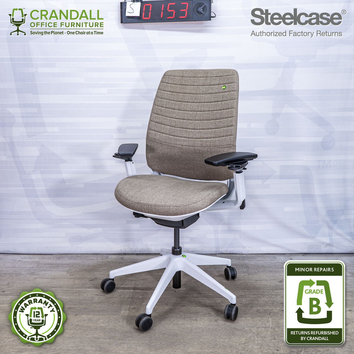 S-0153 - Steelcase Series 2 - Grade B – Crandall Office Furniture