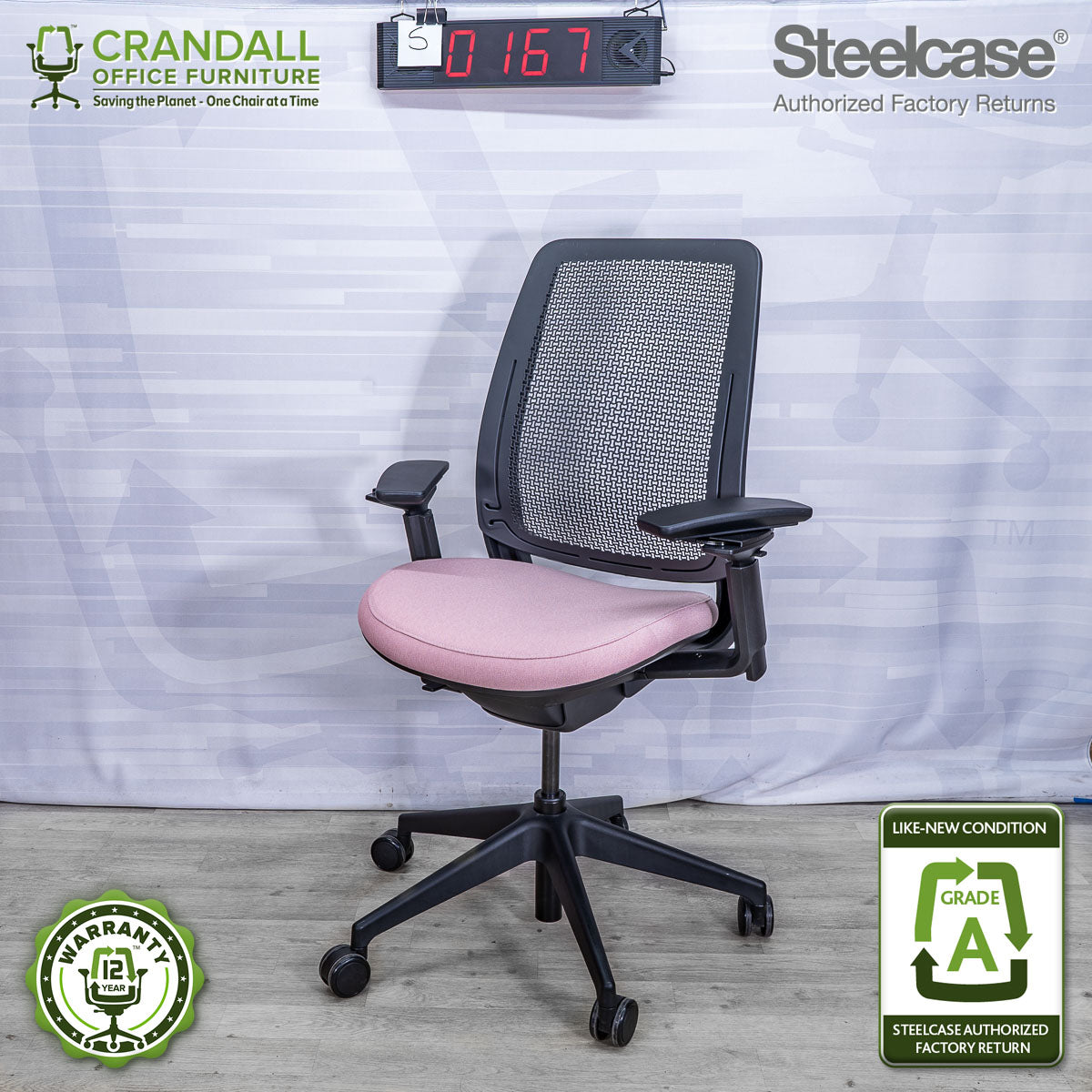 S-0167 - Steelcase Series 2 - Grade A – Crandall Office Furniture