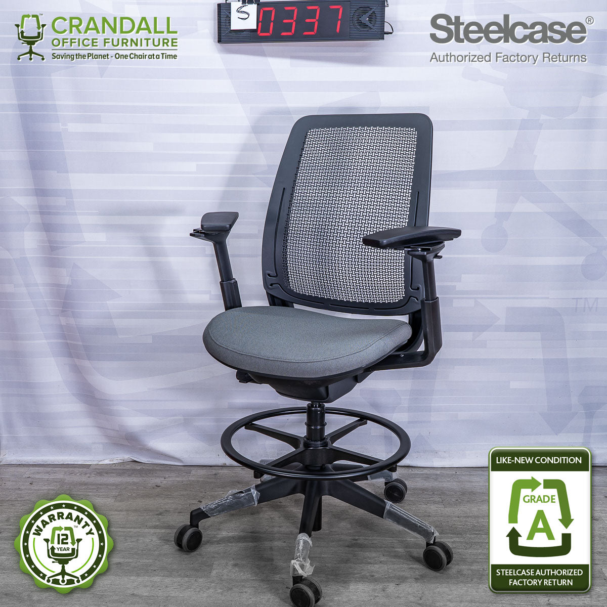 S-0337 - Steelcase Series 2 - Grade A – Crandall Office Furniture