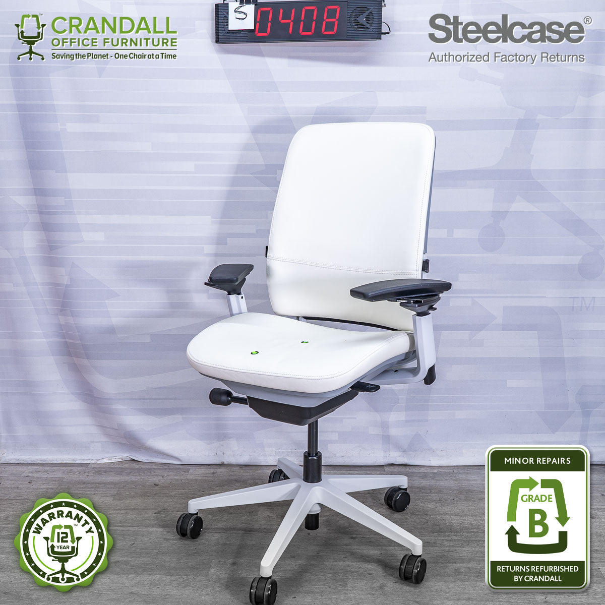 S-0408 - Steelcase Amia - Grade B – Crandall Office Furniture
