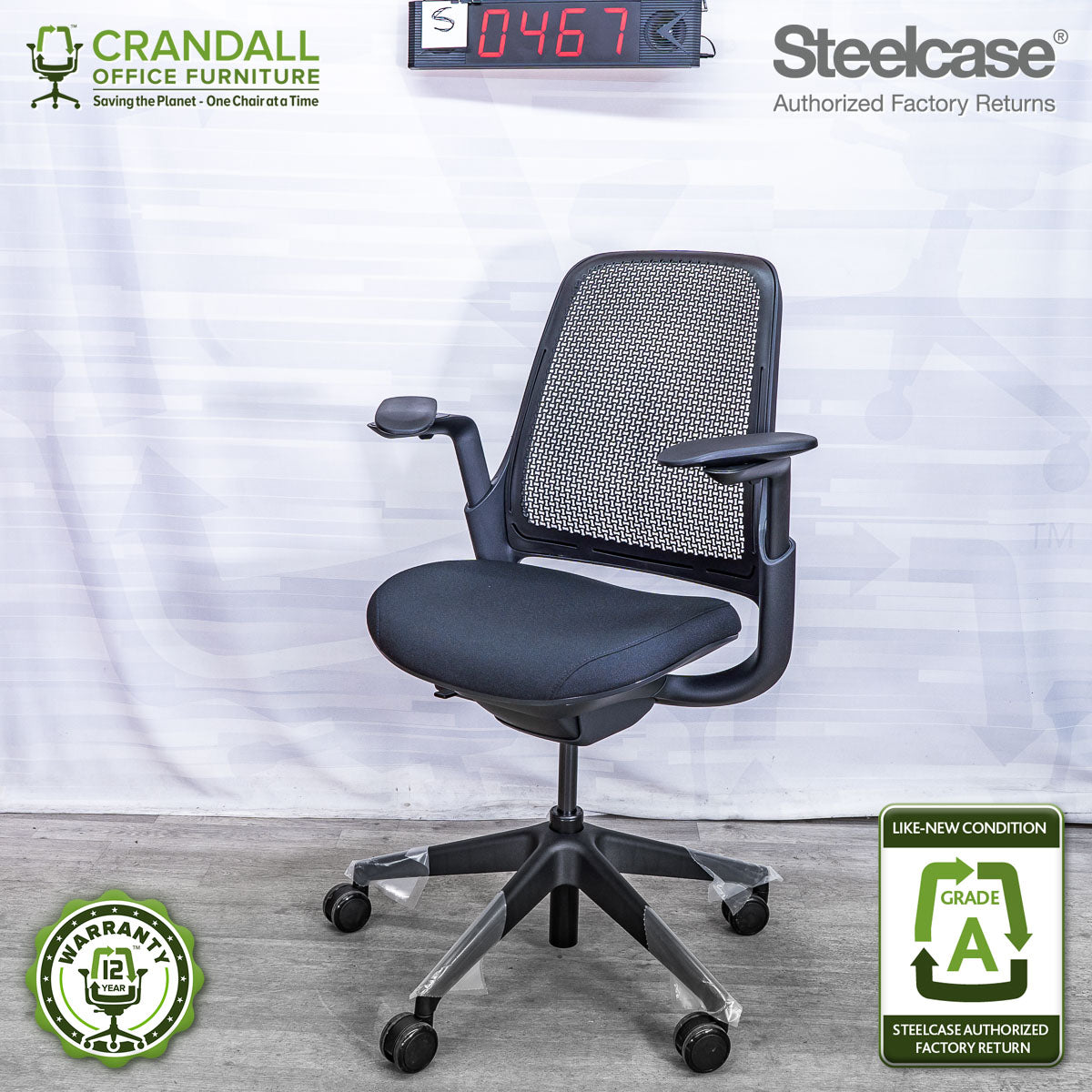 S-0467 - Steelcase Series 1 - Grade A – Crandall Office Furniture
