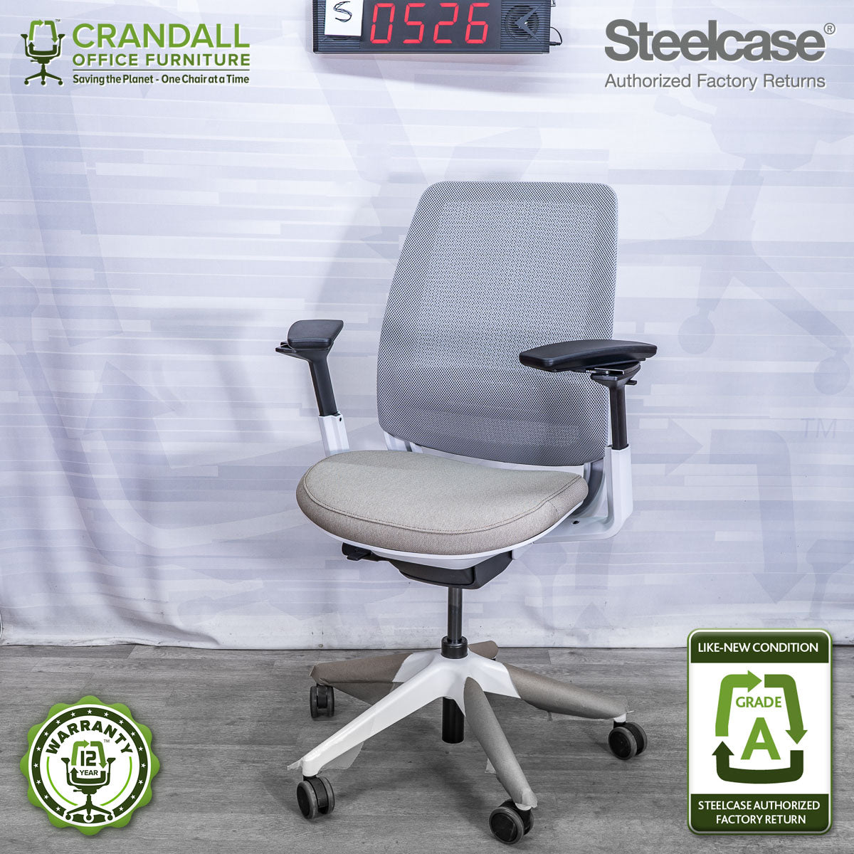 S-0526 - Steelcase Series 2 - Grade A – Crandall Office Furniture
