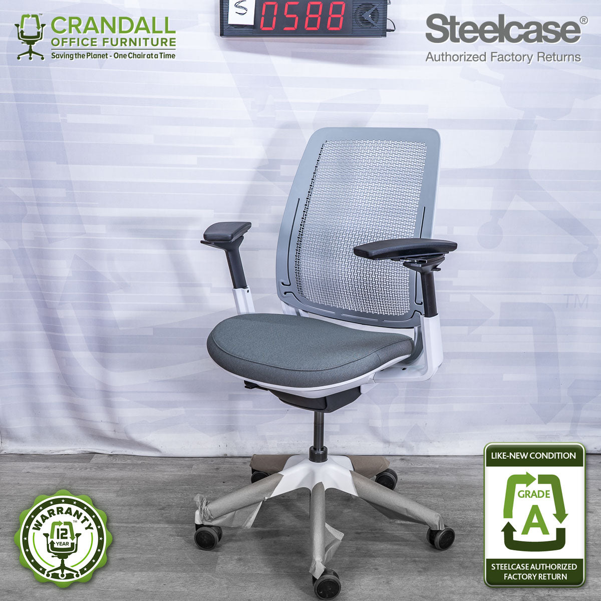 S-0588 - Steelcase Series 2 - Grade A – Crandall Office Furniture