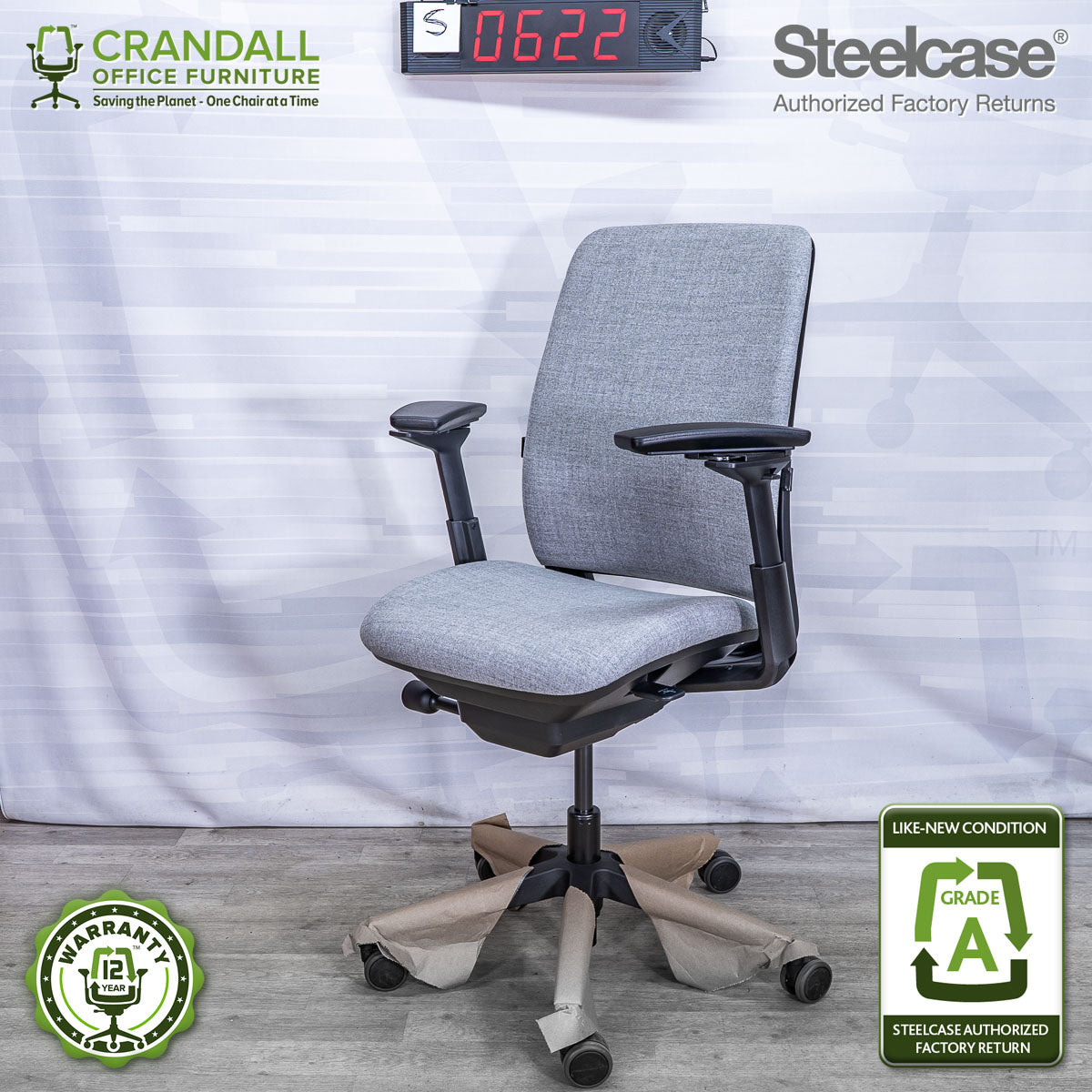 S-0622 - Steelcase Amia - Grade A – Crandall Office Furniture