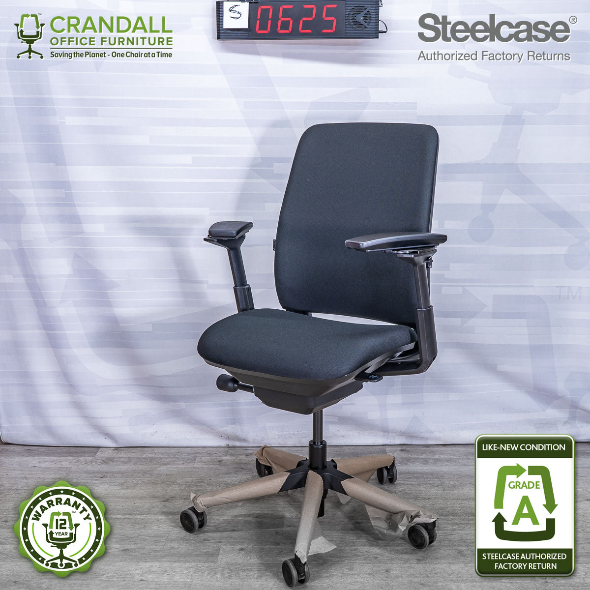 S-0625 - Steelcase Amia - Grade A – Crandall Office Furniture