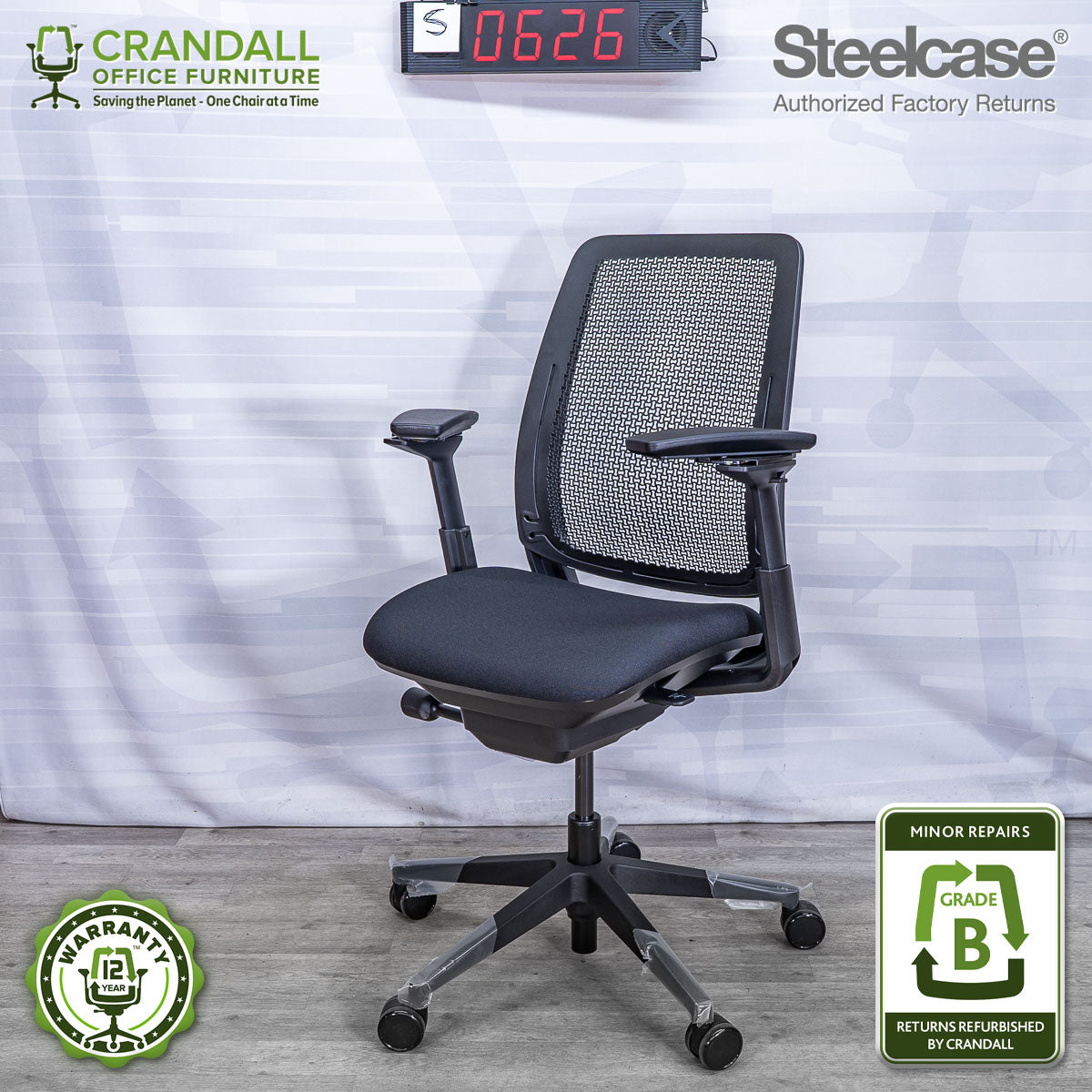 S-0626 - Steelcase Amia - Grade B – Crandall Office Furniture