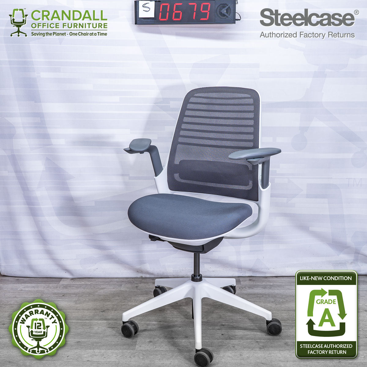 S-0679 - Steelcase Series 1 - Grade A – Crandall Office Furniture